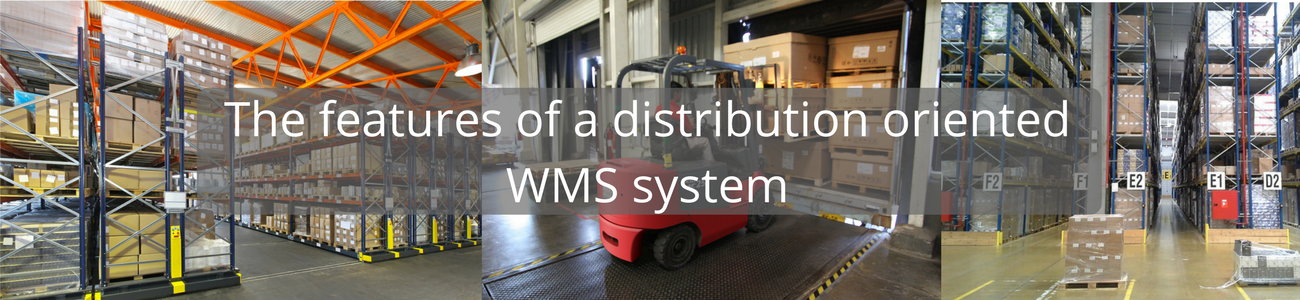 The features of a distribution oriented WMS system | FluxVision WMS