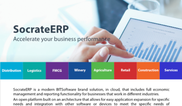 SocrateERP & FluxVision WMS - The complete solution for distribution